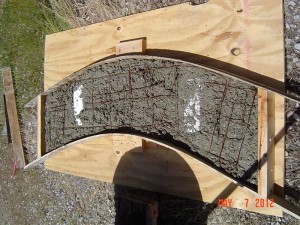 Concrete garden bench – how to make